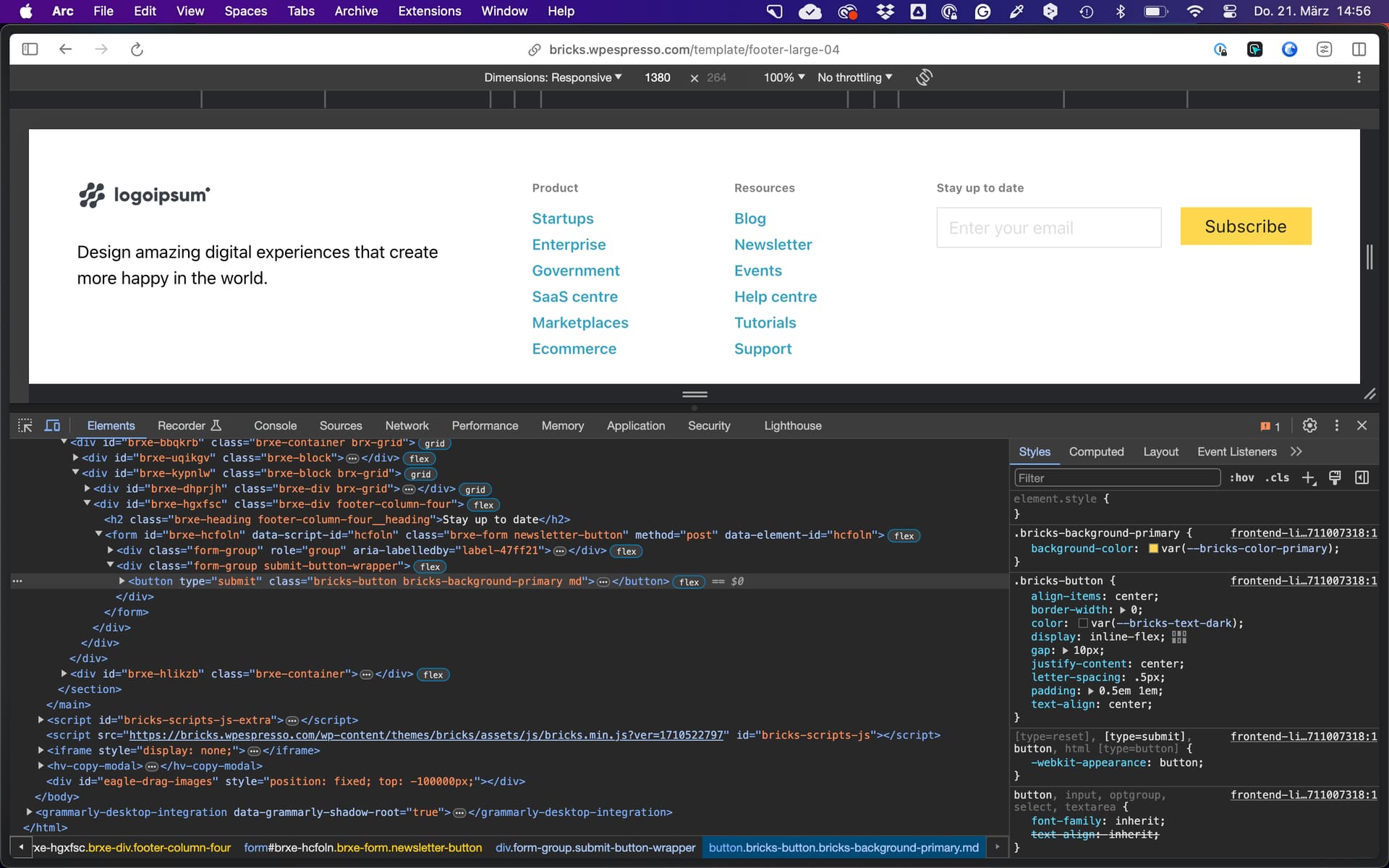 No Bug Custom Css For Form Submit Button Works Only In The Builder But Not In Frontend Bugs