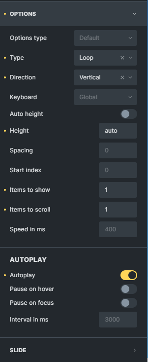 DUPLICATE/NO BUG: Vertical Slider (Nestable) Items to show not working properly - Bugs - Bricks ...