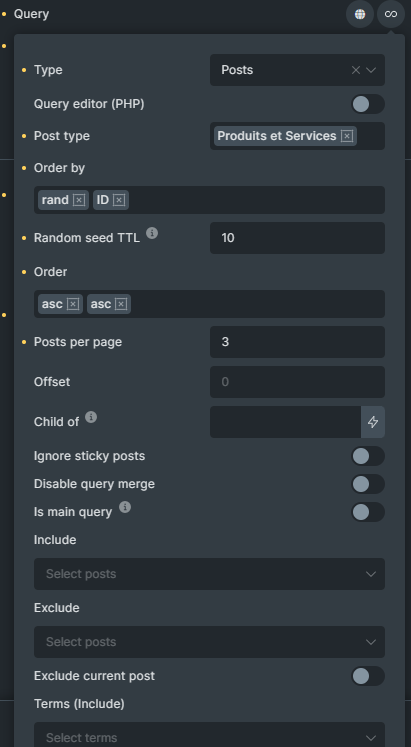 SOLVED: Infinite scroll + random = duplicate content - Bugs - Bricks Community Forum