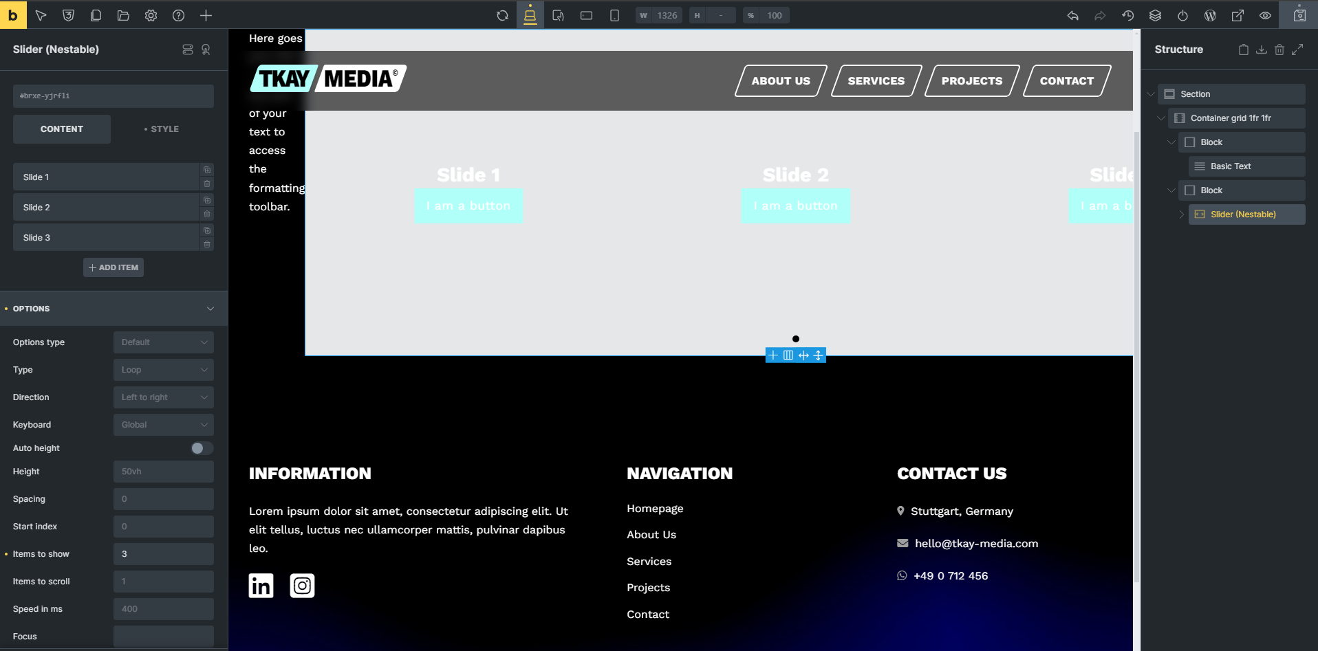 WAIT: Slider Overflow Issue Inside Grid Parent - Bugs - Bricks Community Forum