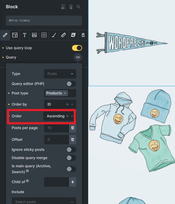 No Bug Query Loop Order Doesn T Work Bugs Bricks Community Forum