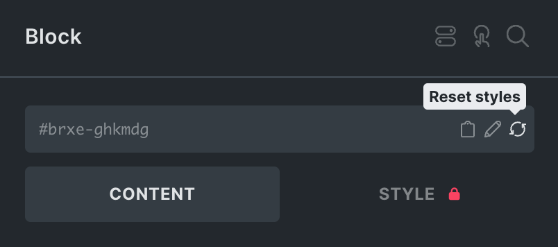 NO BUG: Cannot remove block id styling - Bugs - Bricks Community Forum
