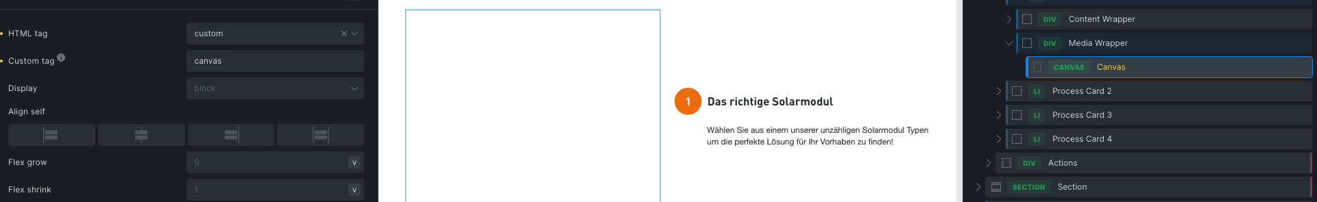 NO BUG: Can't set a DIV to custom Element "Canvas" - Bugs - Bricks ...