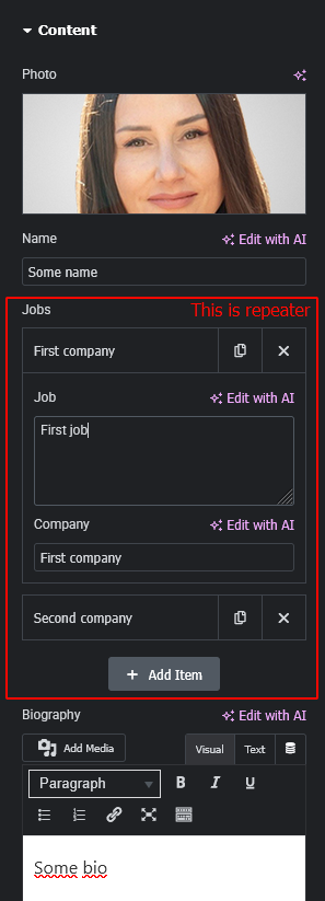 Components: repeaters - Feature Requests / Improvements - Bricks Community Forum