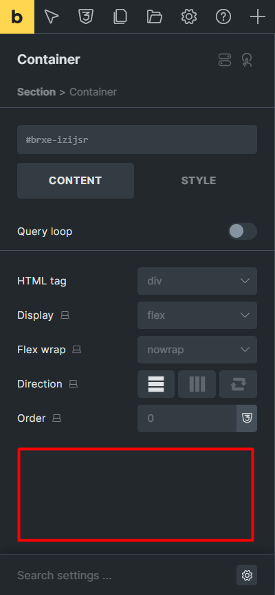 SOLVED: Shift + add section bug - Bugs - Bricks Community Forum
